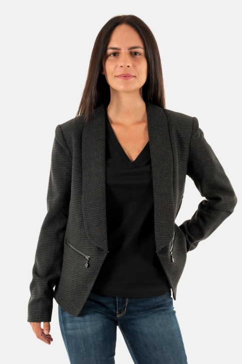 blousons et vestes Le Temps Des Cerises helmie 0011 charcoal